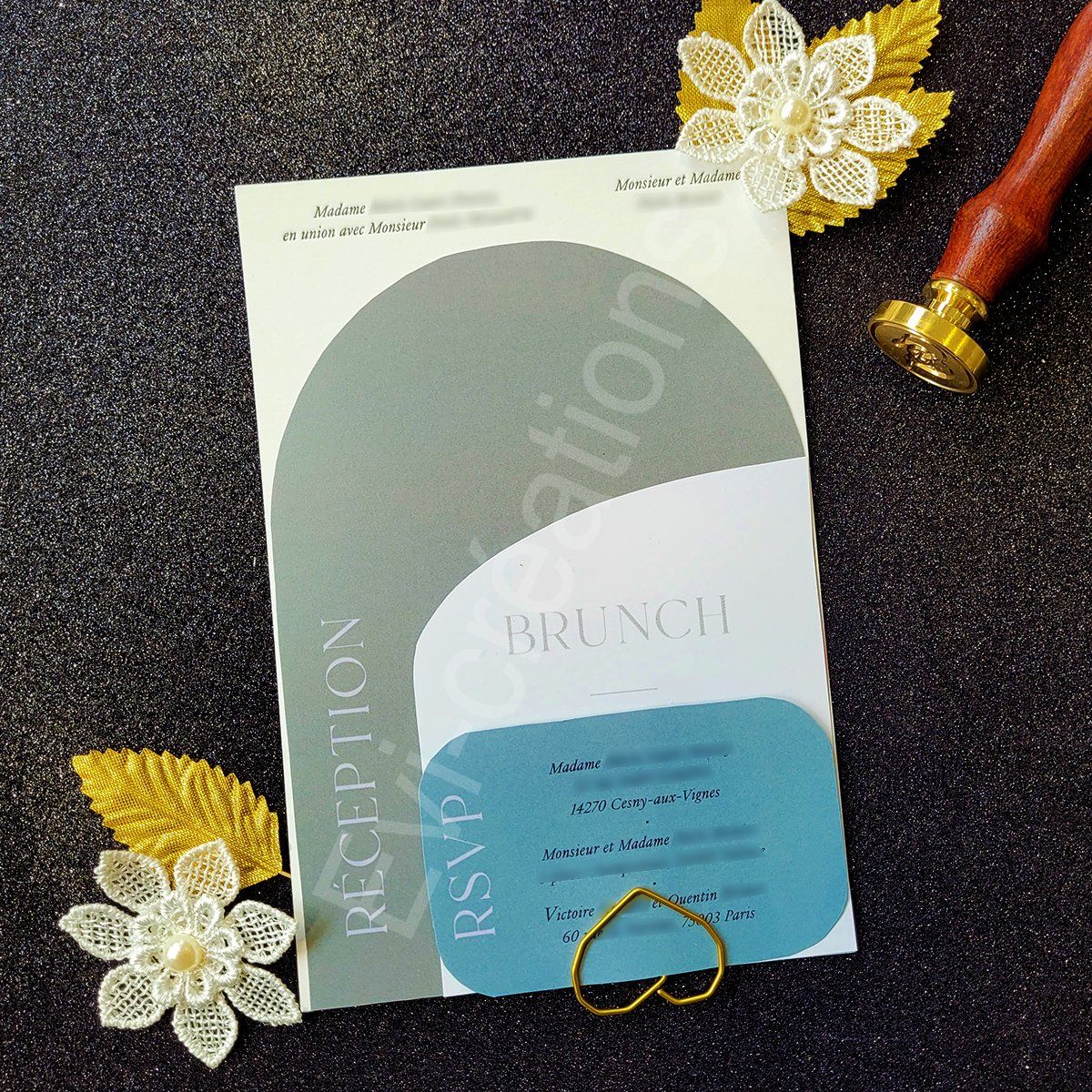 Faire-Part arches | Evi-Créations