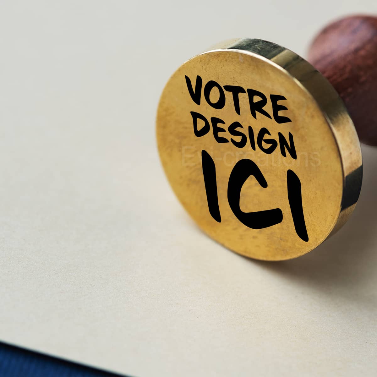 Sceau en métal personnalisé